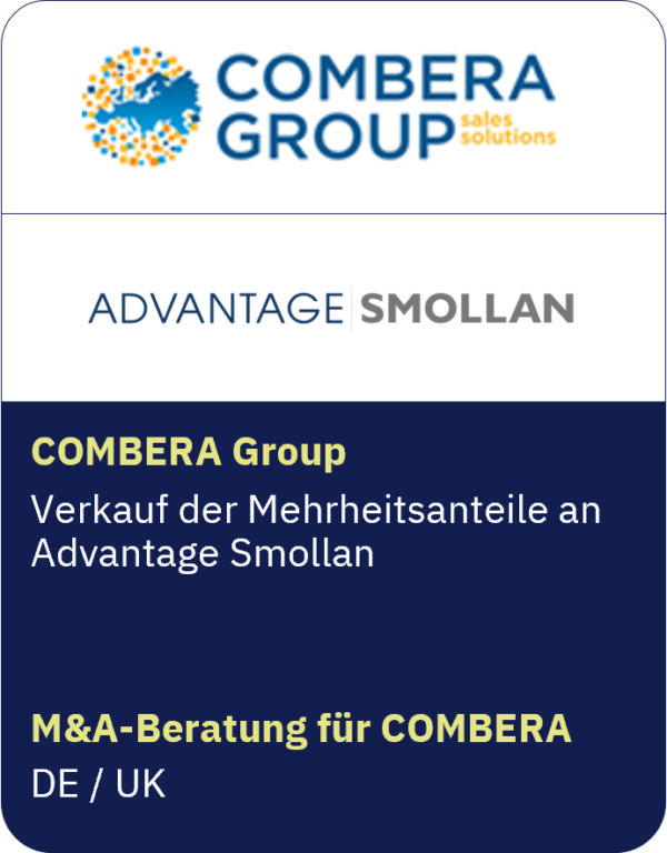 Combera + Advantage Smollan – Pava Partners Germany AG